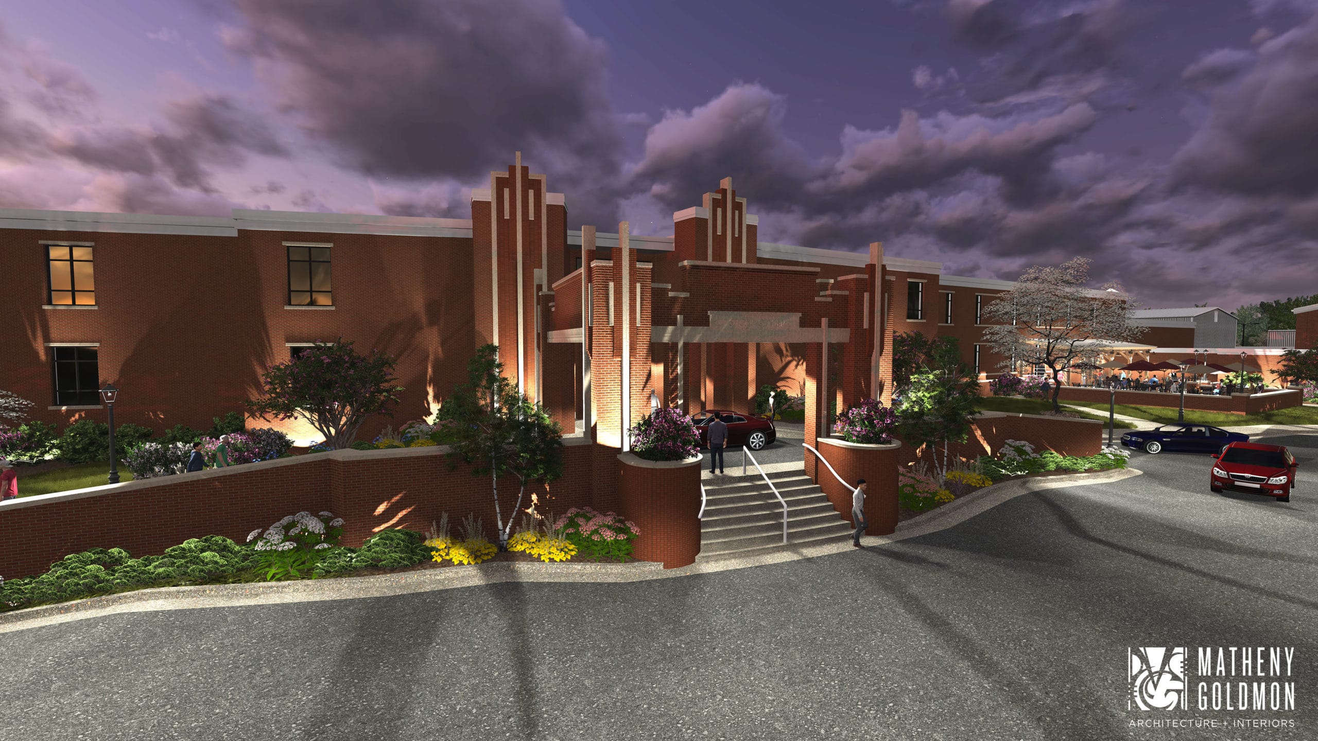 Stone Middle School Development Gets Name, New Renderings - Campus No. 805